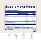 400 mg chlorella for detox support