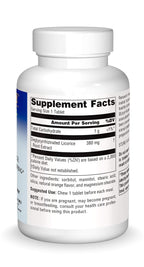 400 mg DGL licorice root supplement