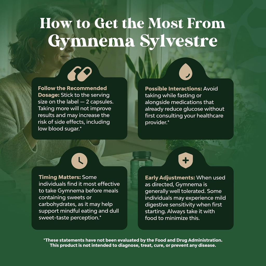 400 mg Gymnema Sylvestre for vitality