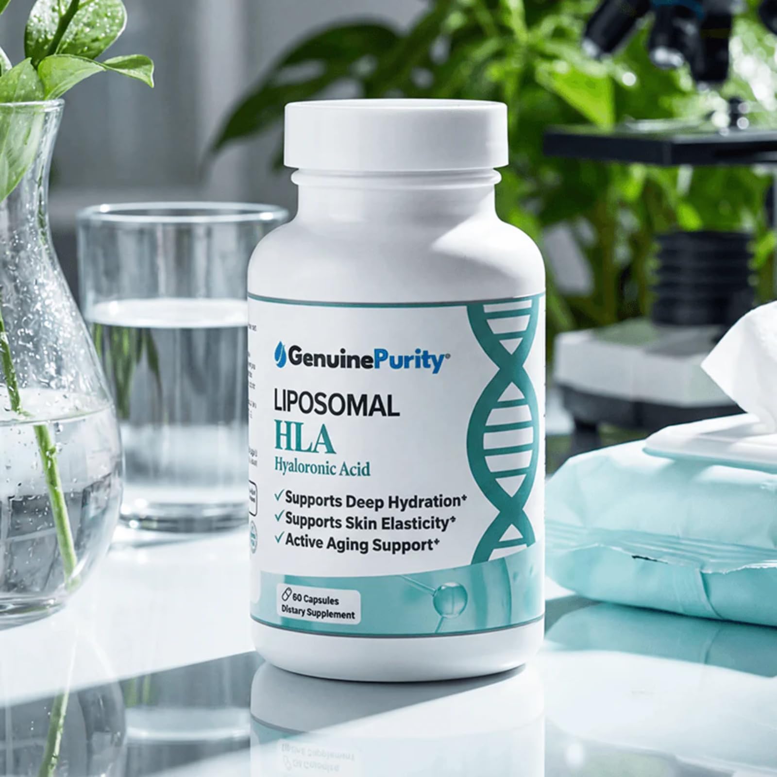 400 mg Hyaluronic Acid for joint support