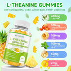 400 mg L-Theanine for calm focus
