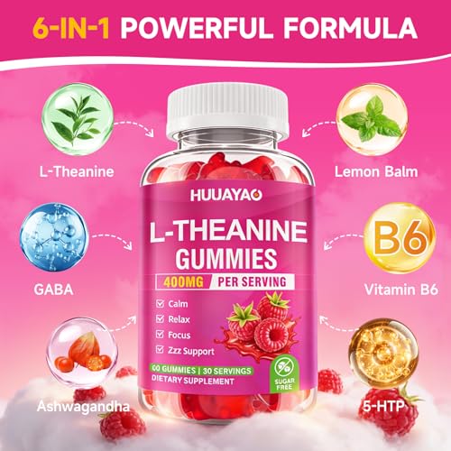 400 mg L-Theanine for calmness