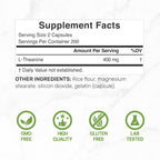 400 mg l-theanine for relaxation