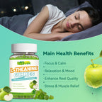 400 mg L-Theanine gummy benefits