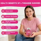 400 mg L-Theanine gummy supplements