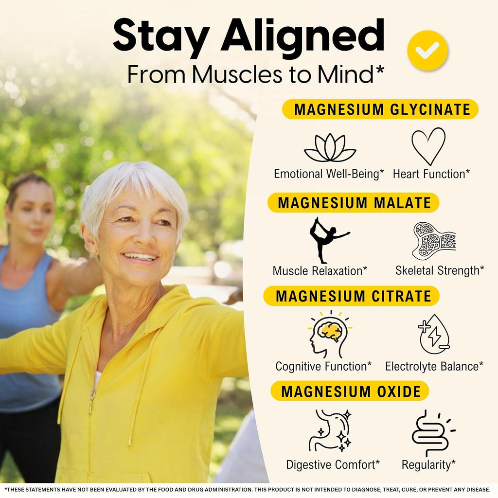 400 mg magnesium 4-in-1 complex