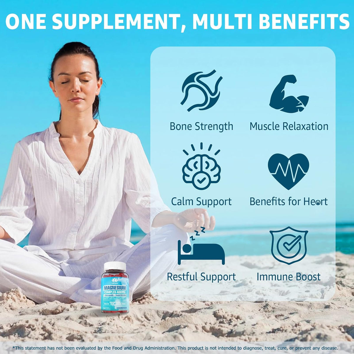 400 mg magnesium bisglycinate benefits