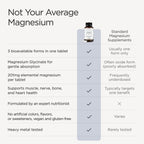 400 mg magnesium bisglycinate supplement