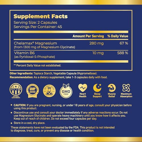 400 mg magnesium capsules for relaxation