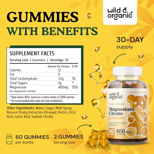 400 mg magnesium citrate per serving