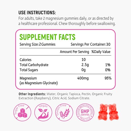 400 mg magnesium for adults