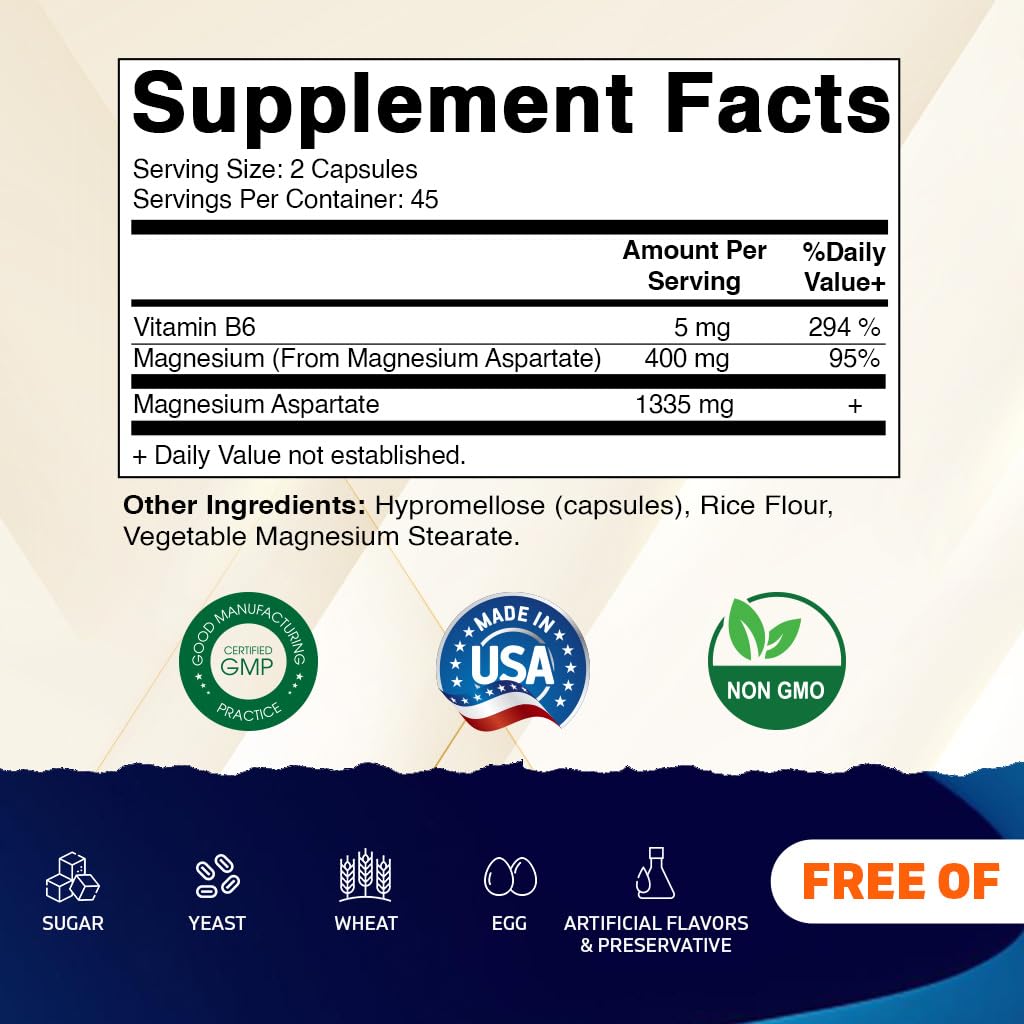 400 mg magnesium for muscle support