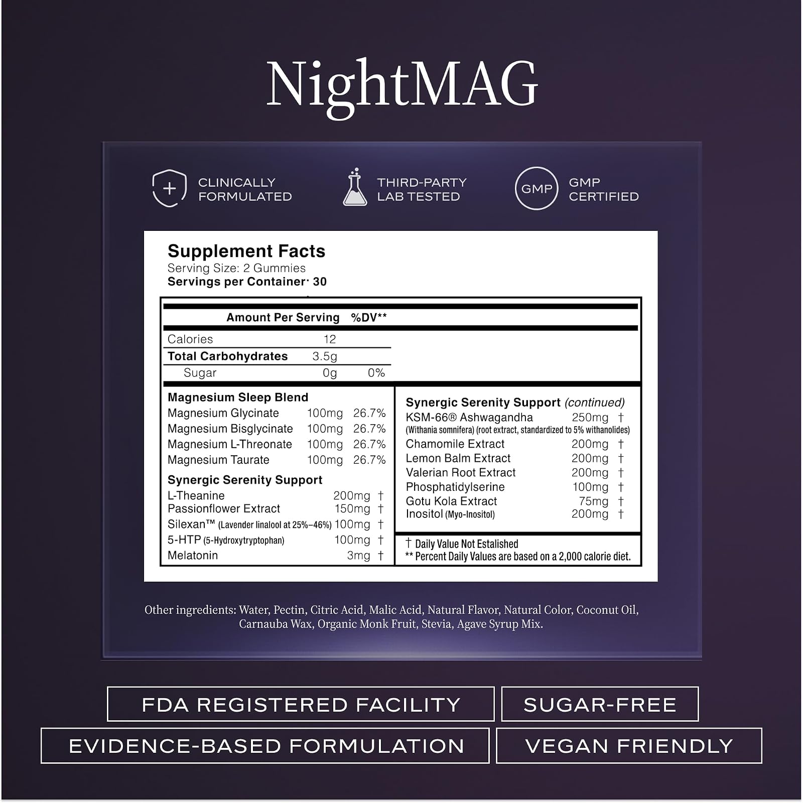 400 mg magnesium glycinate per serving
