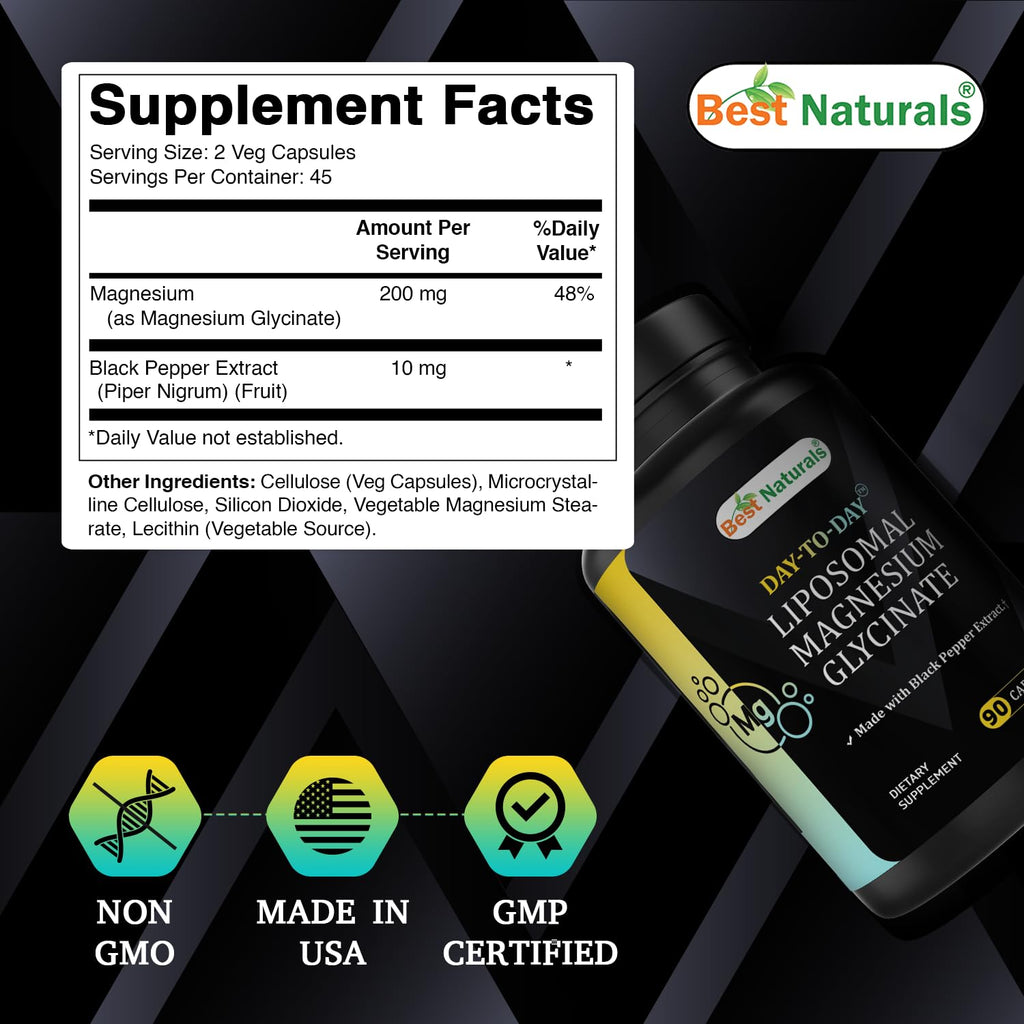 400 mg magnesium glycinate supplement