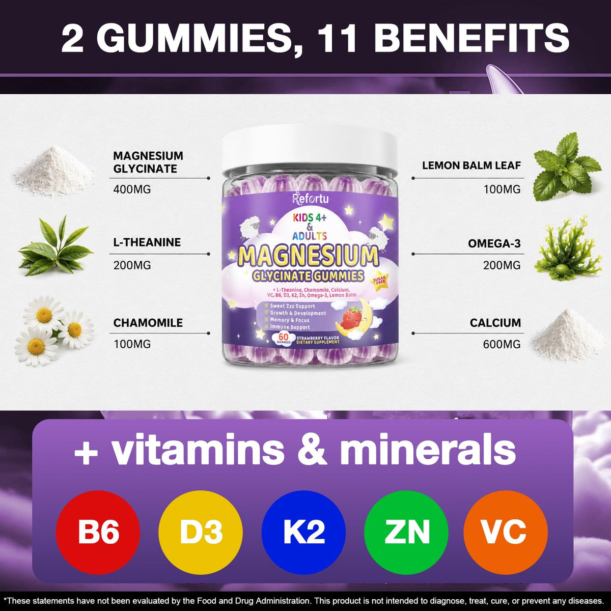 400 mg magnesium gummies for better sleep