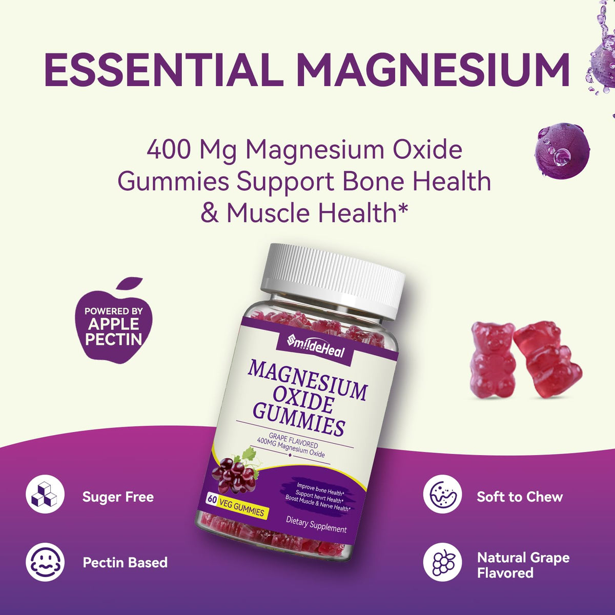 400 mg magnesium gummies for daily wellness