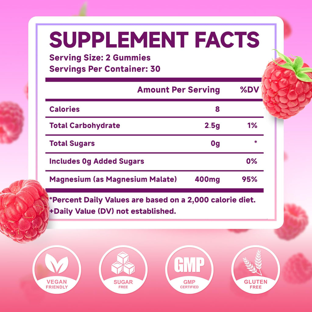 400 mg magnesium gummies for energy