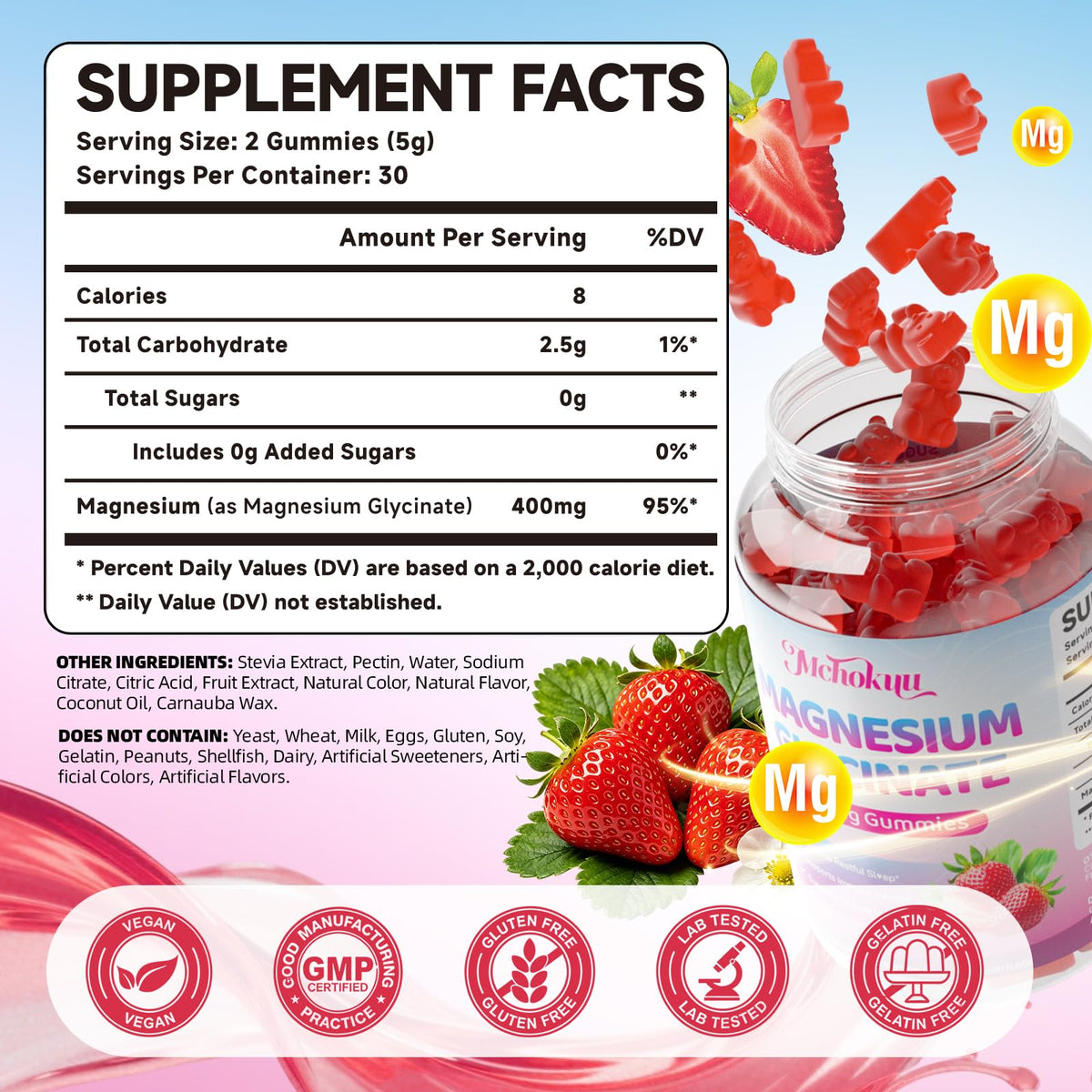 400 mg magnesium gummies for sleep support