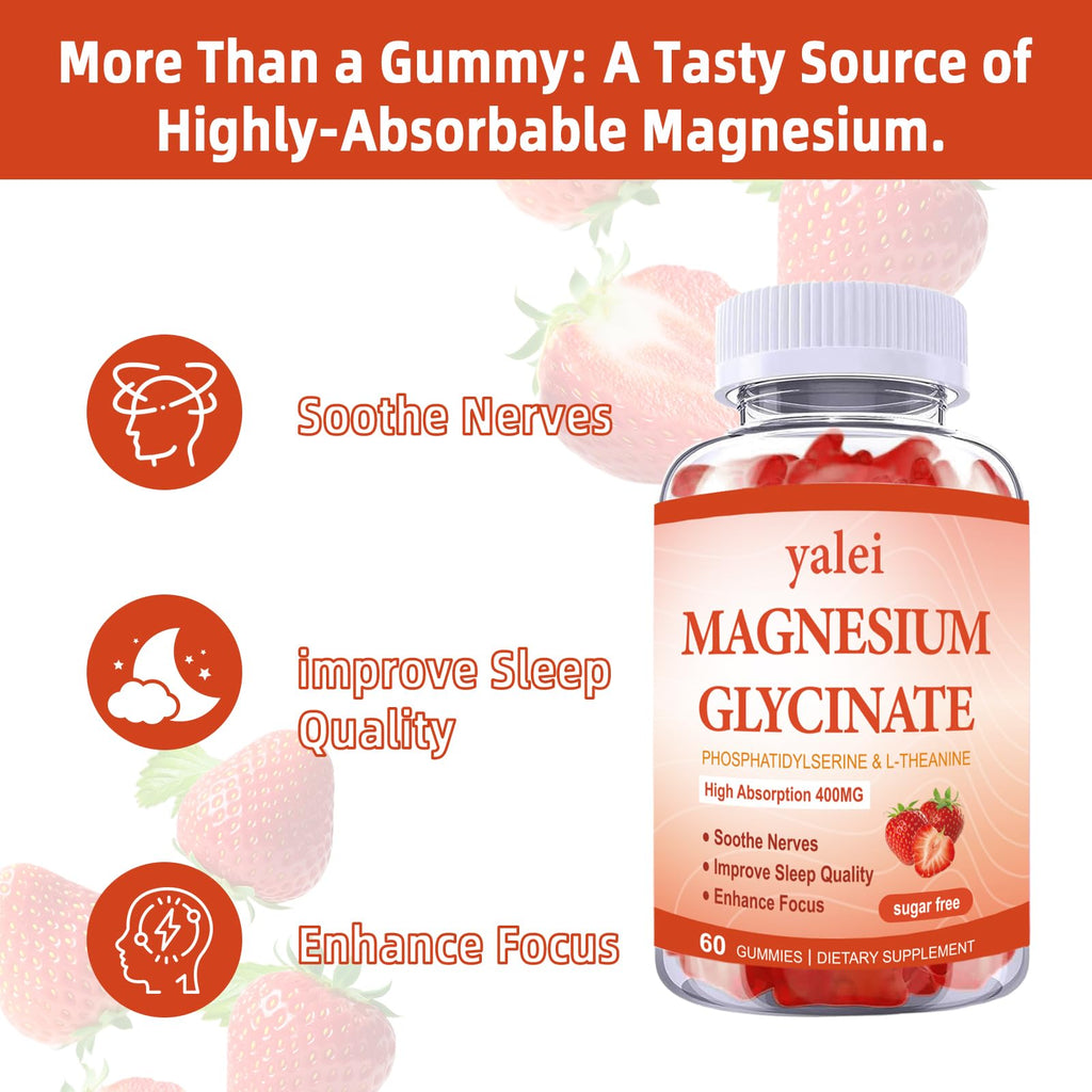 400 mg magnesium gummies for sleep support