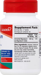 400 mg magnesium oxide for muscle health