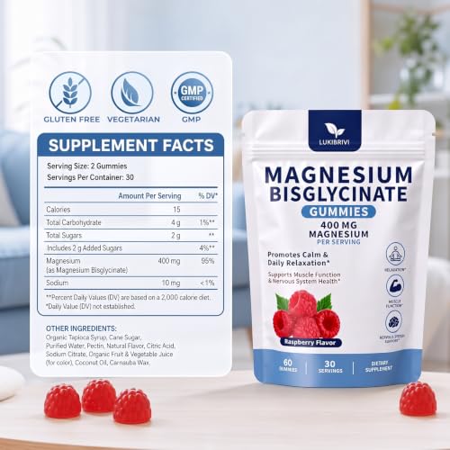 400 mg magnesium supplement for relaxation