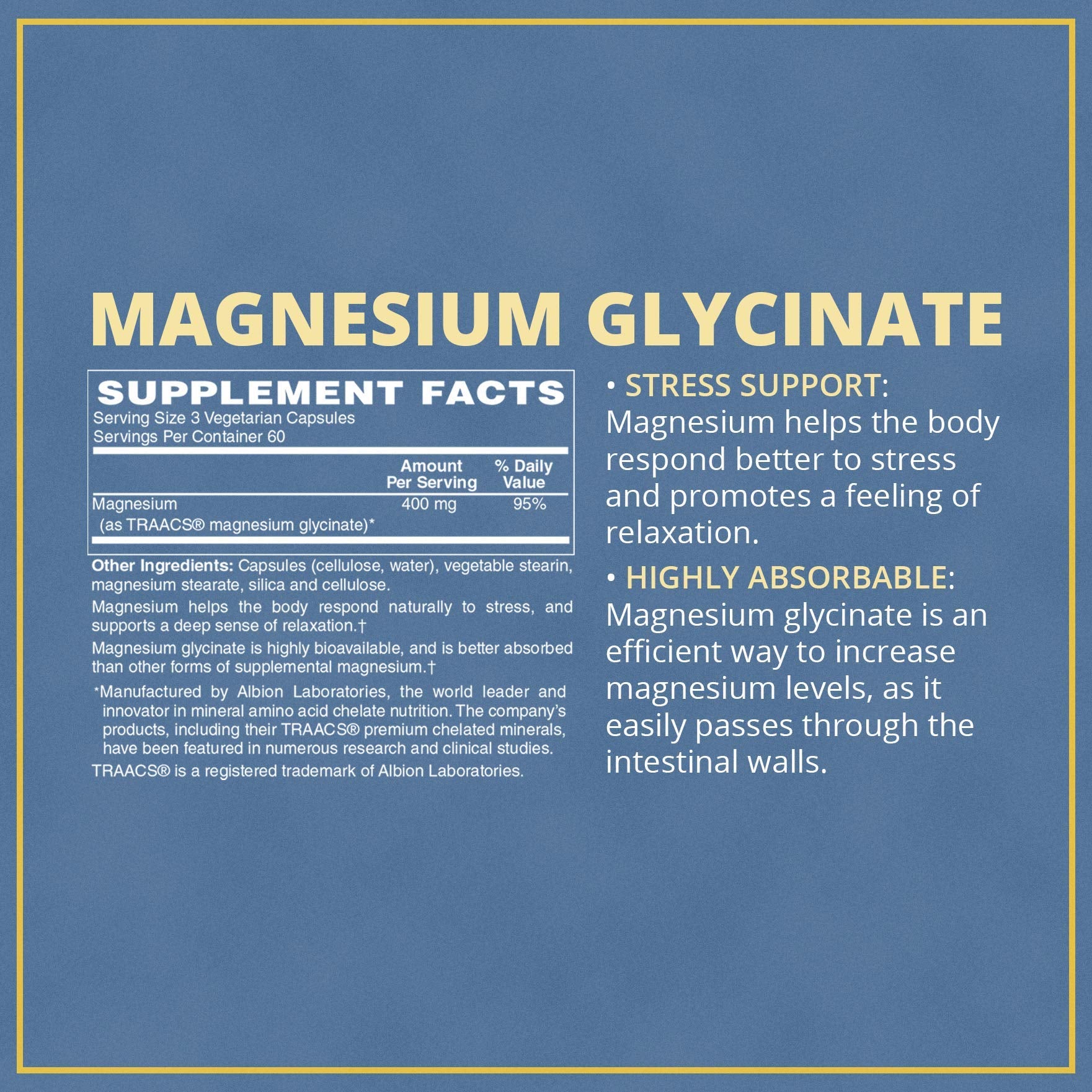 400 mg magnesium supplement for wellness