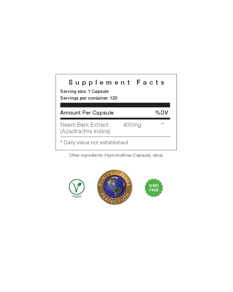 400 mg Neem capsules for daily health