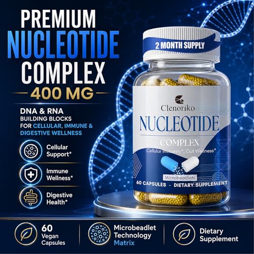 400 mg Nucleotide capsules for immune support