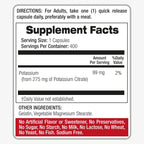 400 mg potassium citrate for muscle support