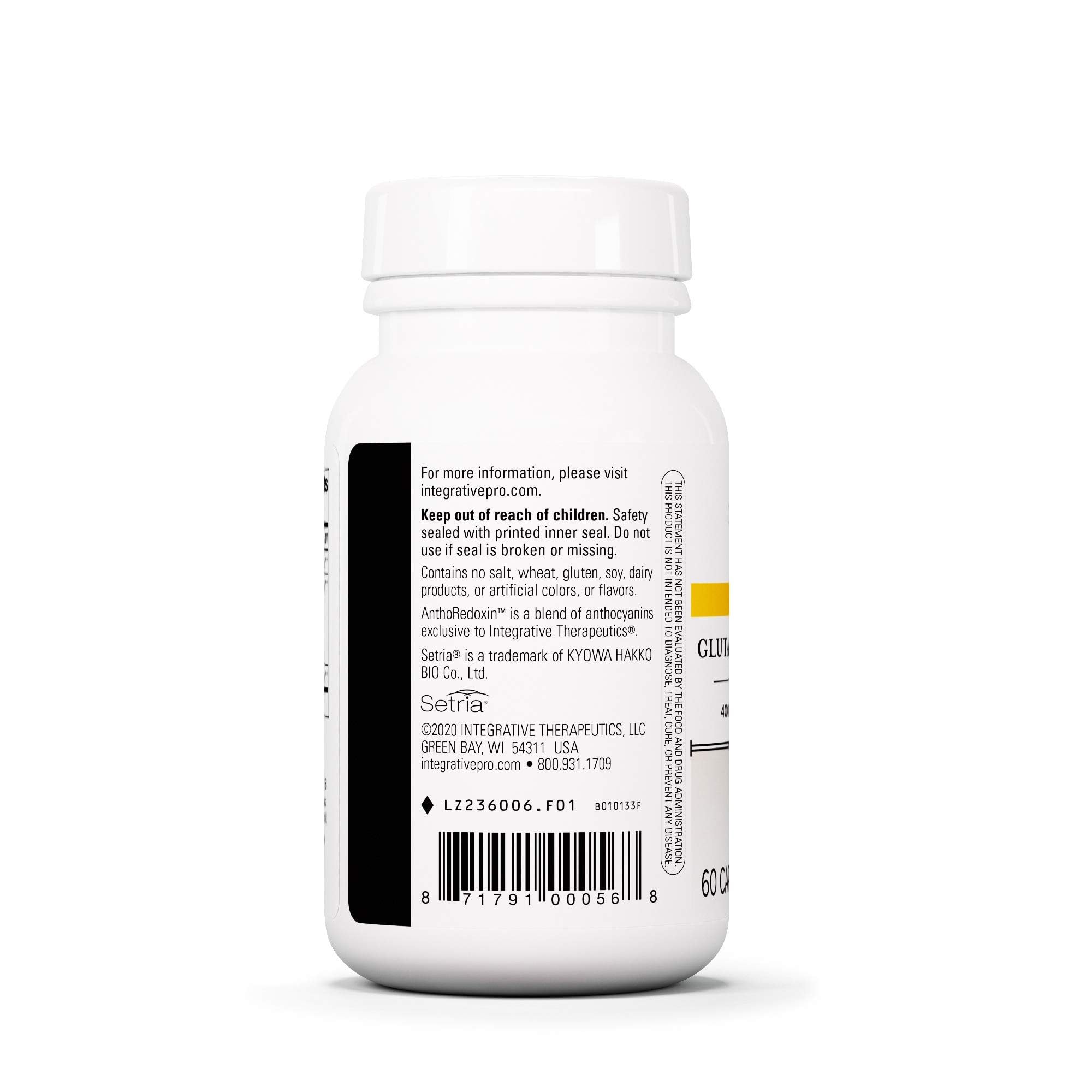 400 mg reduced glutathione formula