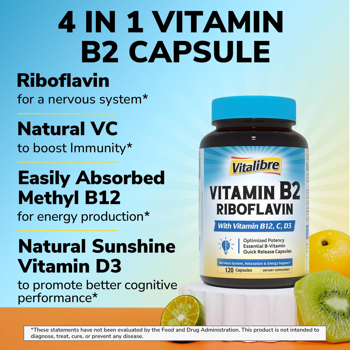 400 mg Riboflavin daily supplement