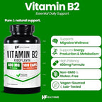 400 mg riboflavin for energy support