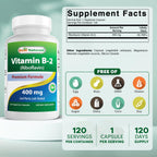 400 mg riboflavin for energy