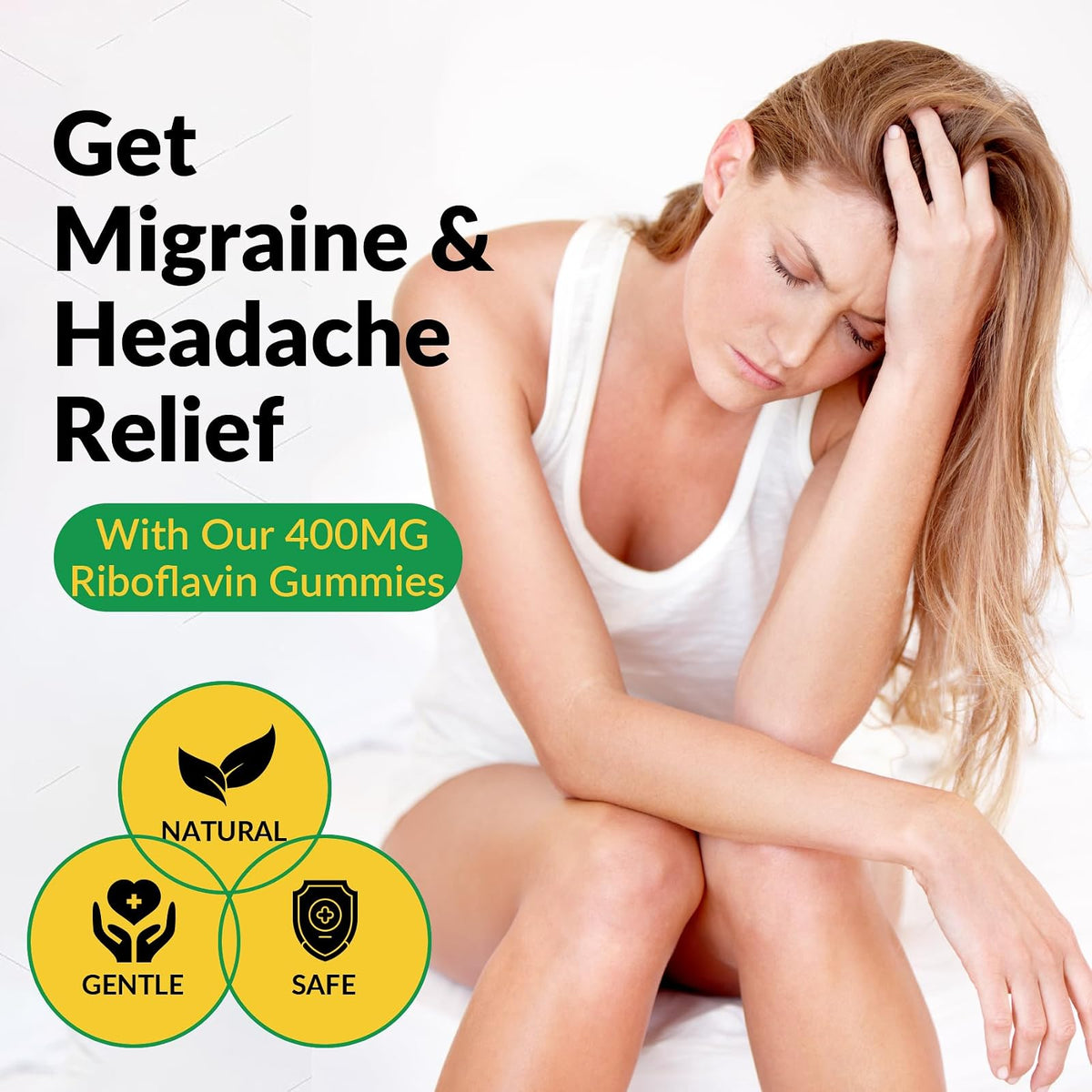 400 mg Riboflavin gummies for adults