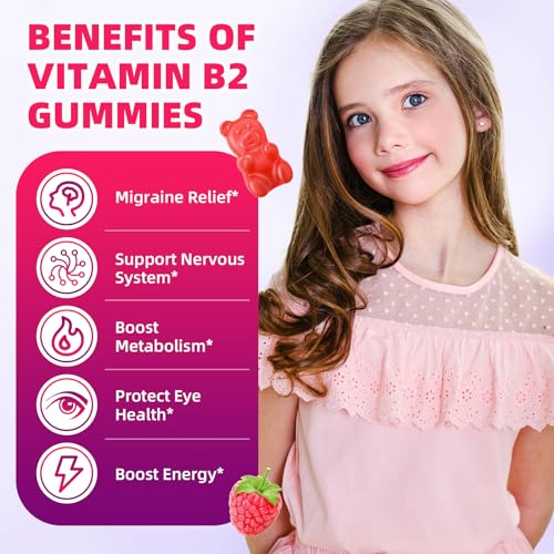 400 mg riboflavin gummies for metabolism