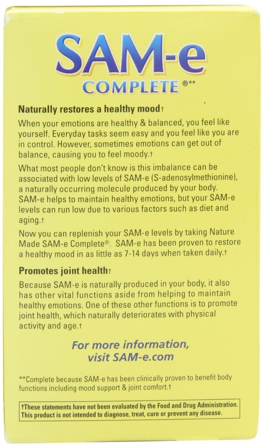 400 mg Sam-e Complete for men