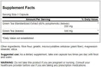 400 mg Swanson Green Tea Extract benefits