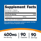 400 mg theobromine vegetarian capsules