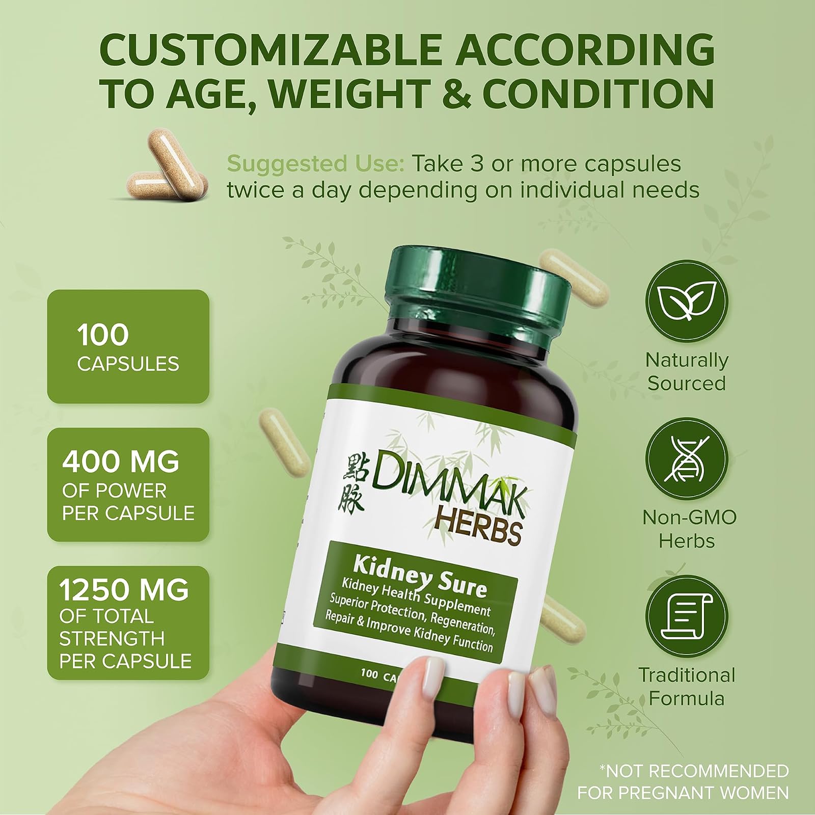 400 mg vitamin A supplement
