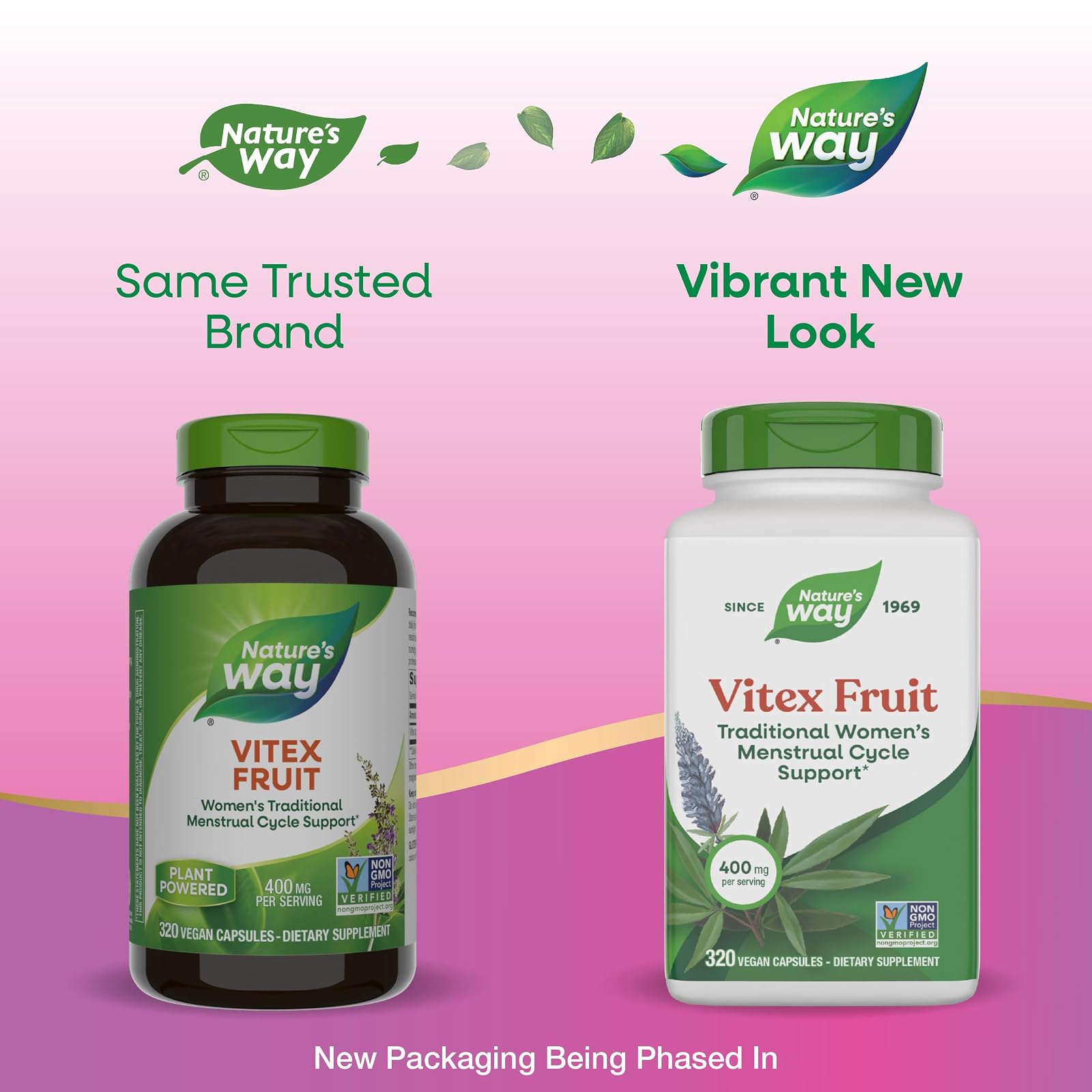 400 mg Vitex Fruit supplement