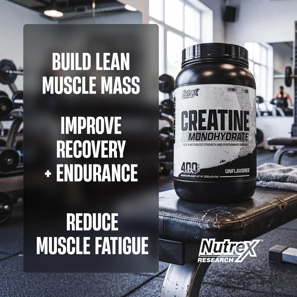 400 servings creatine for muscle gain