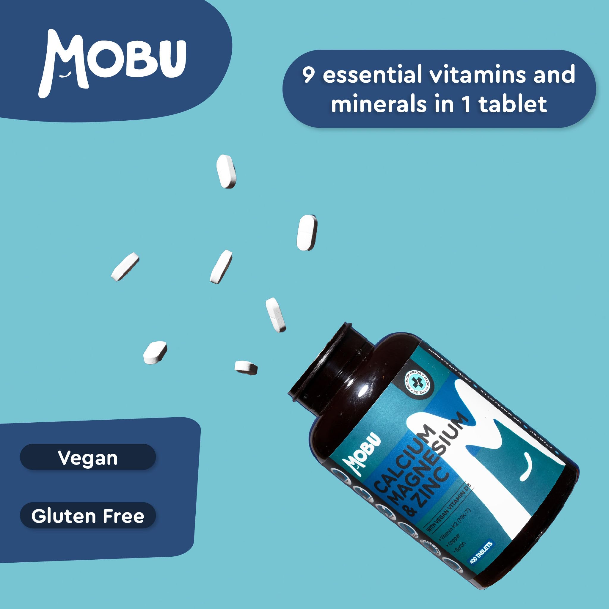 400 tablets of calcium goodness
