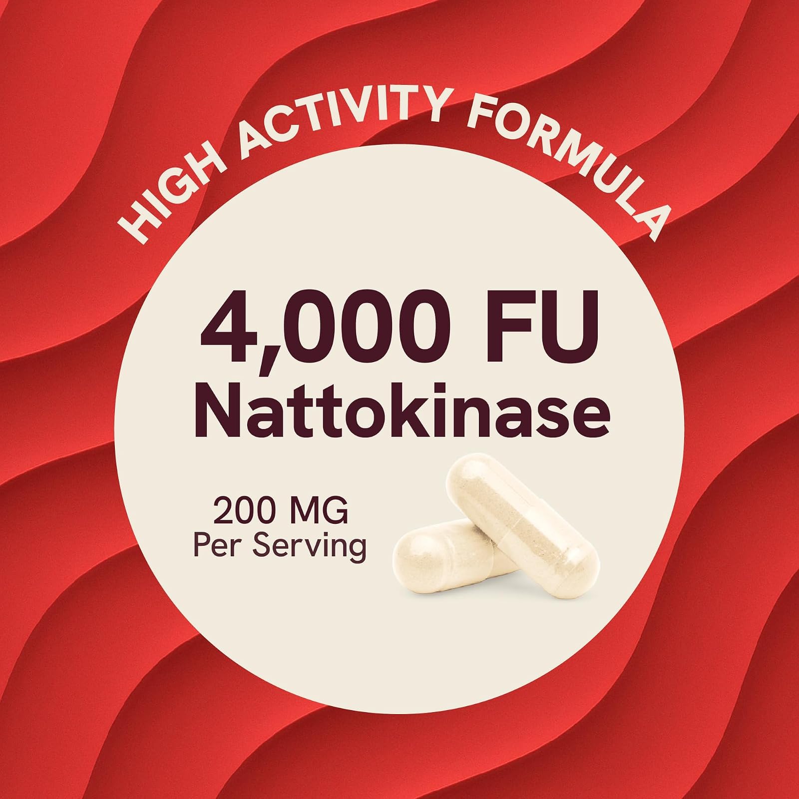 4000 FU Nattokinase capsules