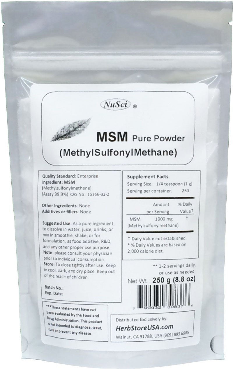 4000 grams msm for better sleep