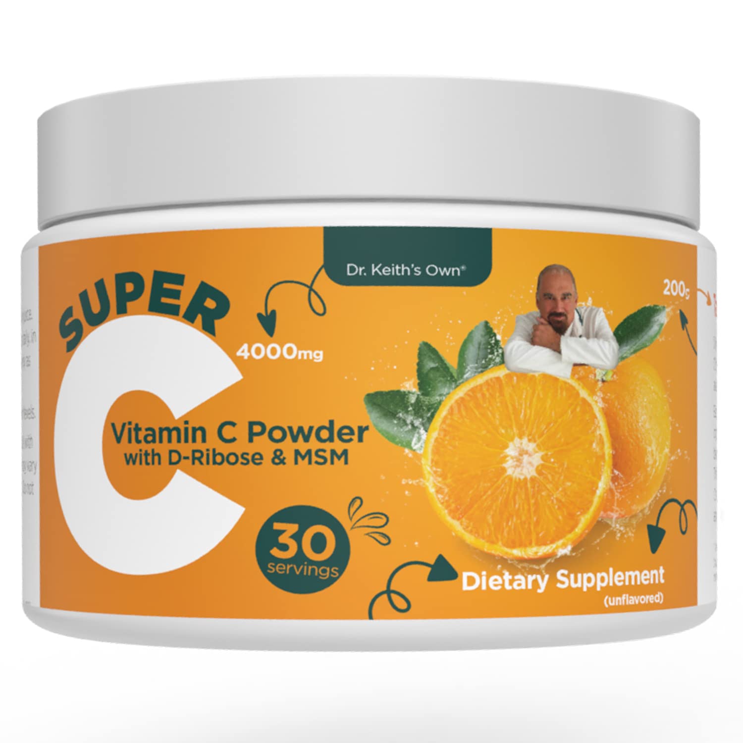 4000 mg vitamin c supplement