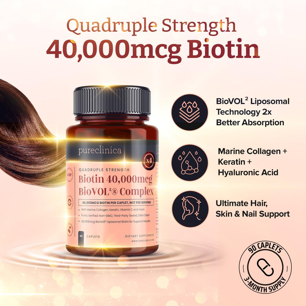 40000 mcg biotin for healthy hair