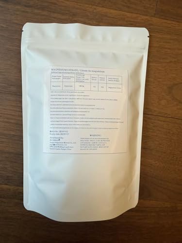 400g magnesium citrate anhydrous