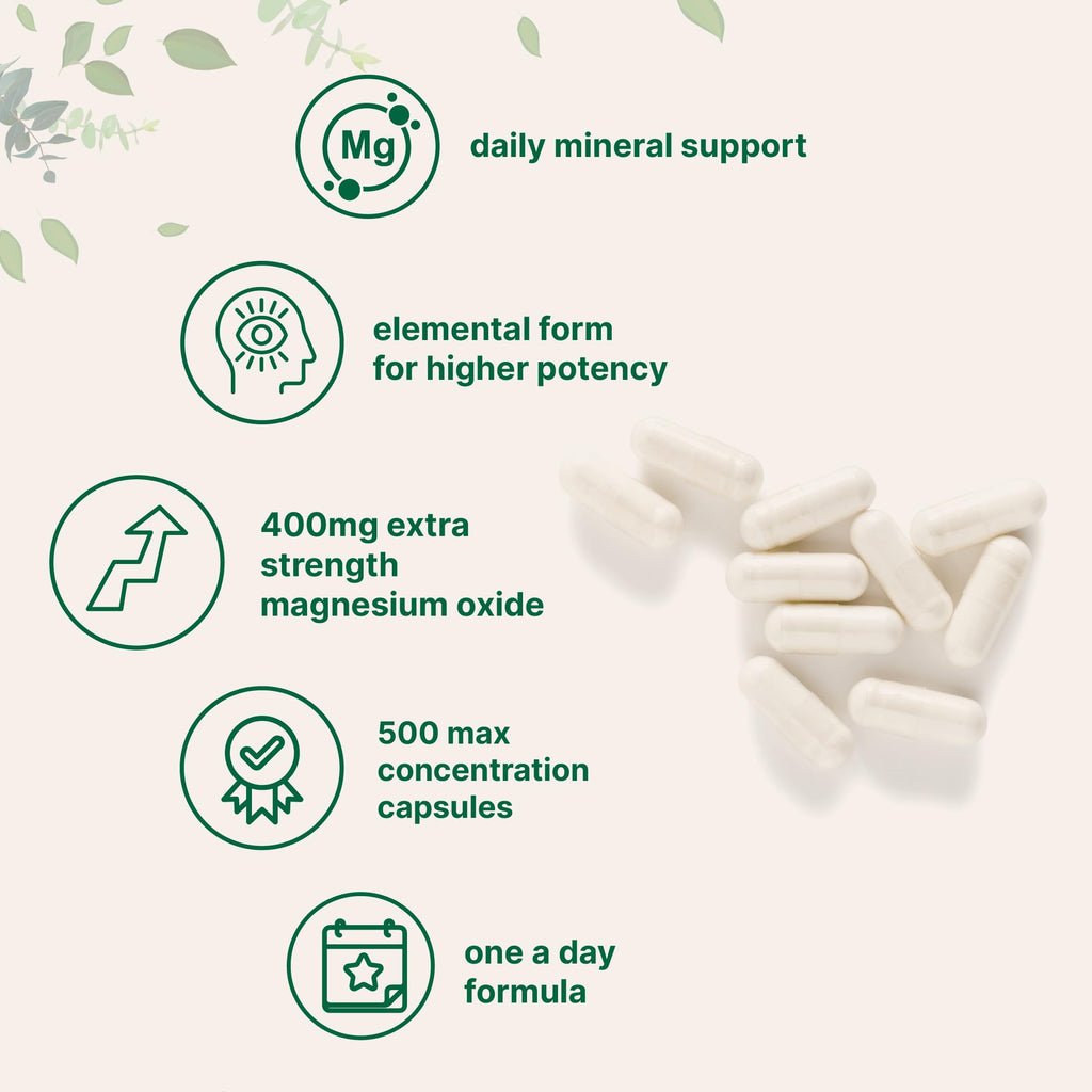 400mg magnesium capsules for daily use