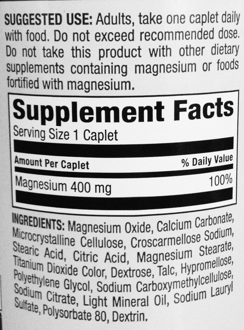 400mg magnesium for daily health