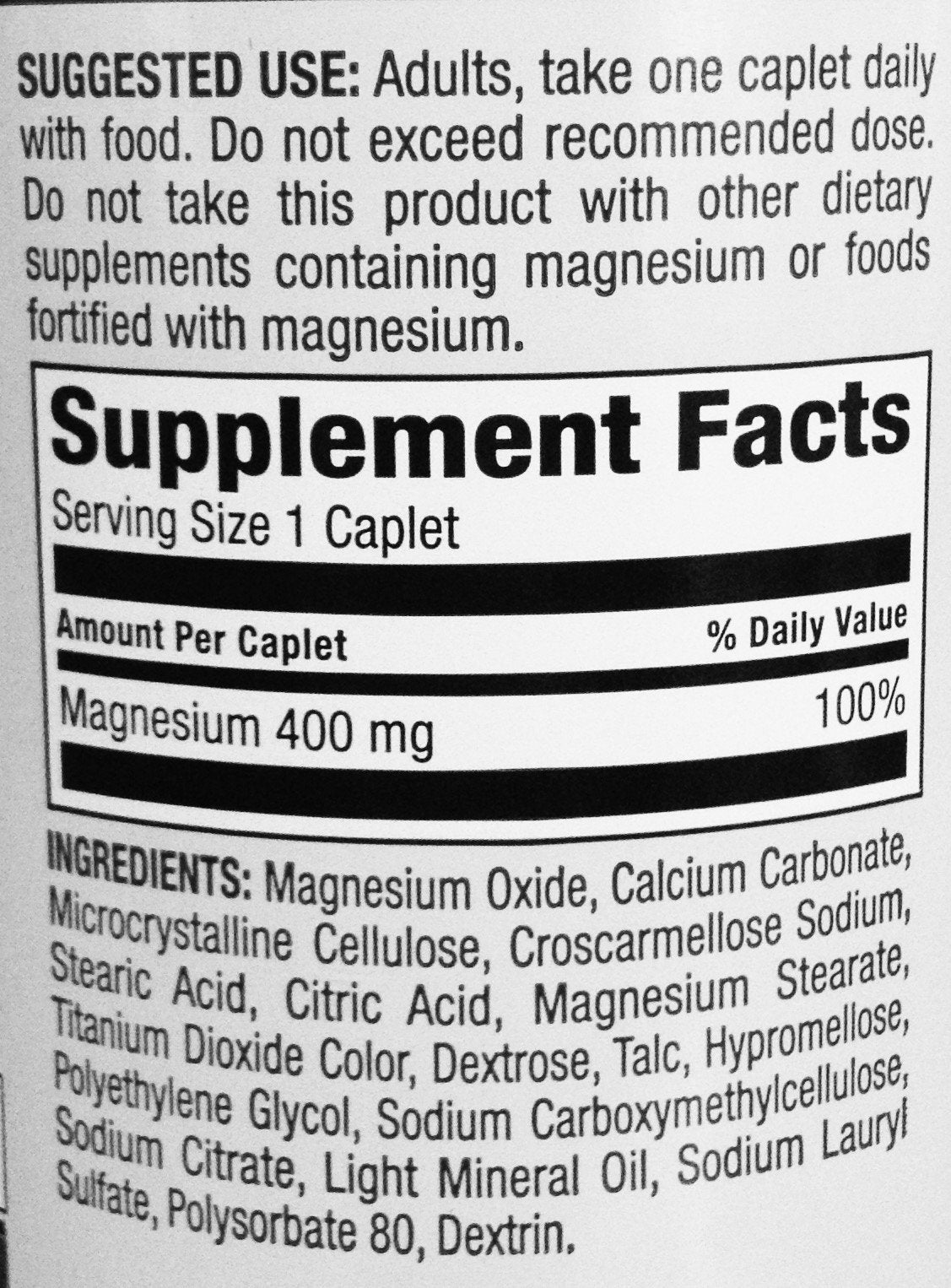 400mg magnesium for daily health